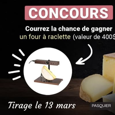 Participez au concours Pasquier pour tenter de remporter un four à ...