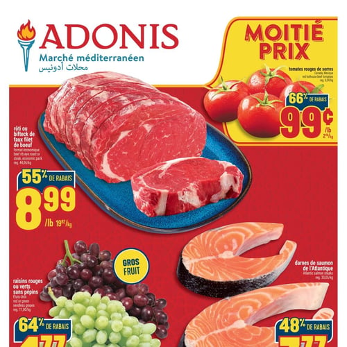 Adonis - Page : 1 - Semaine Spéciale chez Adonis : Offres Imbattables ...