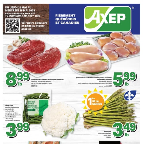 Axep - Page : 1 - Super offres Axep : Découvrez nos promos exclusives du 22 au 28 mai 2025
