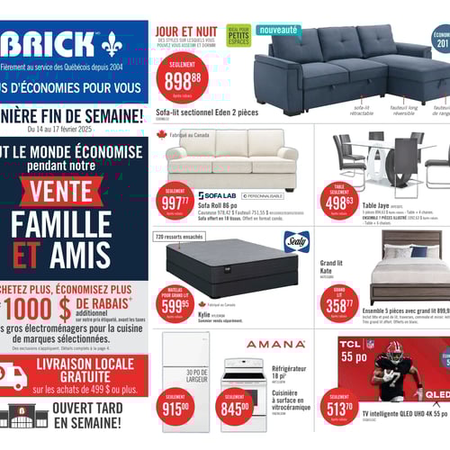 Brick - Page : 1 - Super offres de la Saint-Valentin chez Brick : Du 14 ...