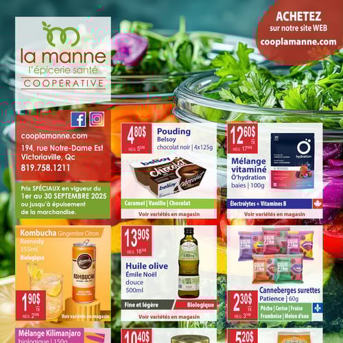 Coopérative La Manne - Page : 1 - Découvrez les Offres Exclusives de Septembre 2025 à la ...