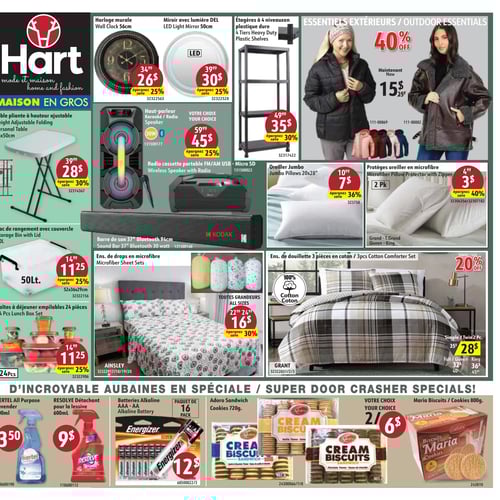 Hart - Page : 1 - Offres Exceptionnelles chez Hart : Promotions du 5 au ...