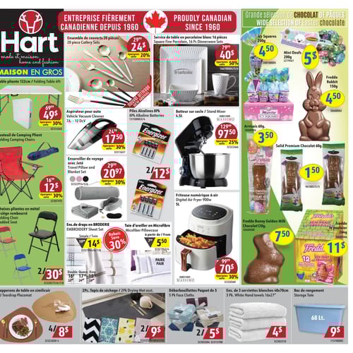 Hart - Page : 1 - Découvrez nos Offres Exceptionnelles du 2 au 15 Avril ...