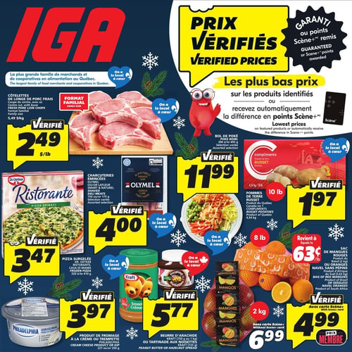 IGA - Page : 1 - Économisez grandement chez IGA : Offres valides du 27 ...
