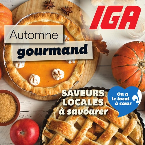 IGA - Automne gourmand - Page : 1 - Célébrez l’Automne Gourmand chez ...