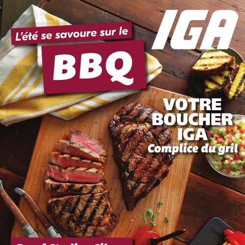 IGA - Cahier BBQ - Page : 1 - Célébrez l'Été avec IGA : Offres BBQ ...