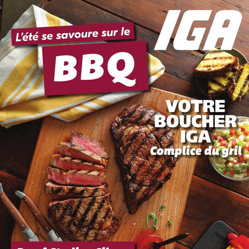 IGA - Cahier BBQ - Page : 1 - Grille & Saveurs : Offres Étincelantes ...