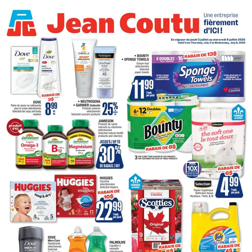 Jean Coutu - Page : 1 - Offres Exclu Jean Coutu : Promotions du 3 au 9 ...