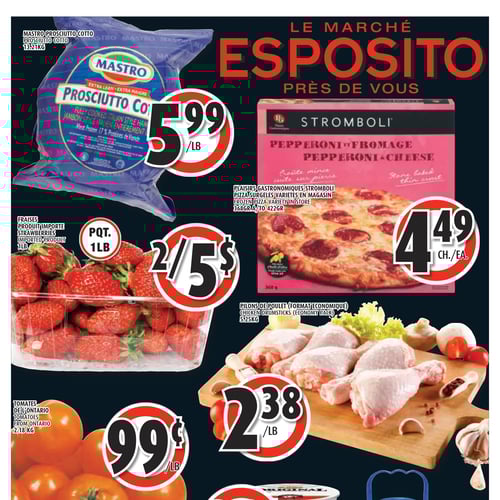 Le Marché Esposito - Page : 1 - Spécial Semaine au Marché Esposito ...