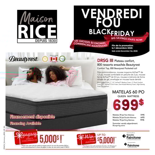 Maison Rice - Vendredi Fou - Page : 1 - Maison Rice - Vendredi Fou 2025 ...