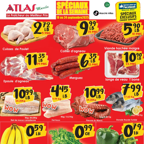 Marché Atlas - Page : 1 - Offres exclusives de la semaine chez Marché ...
