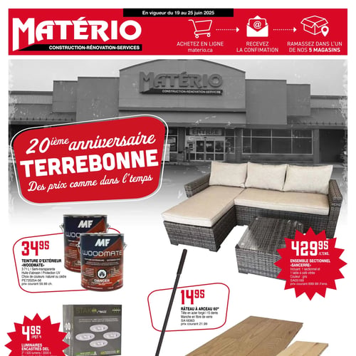 Matério - Page : 1 - Offres Exceptionnelles Matério : 19 au 25 Juin ...