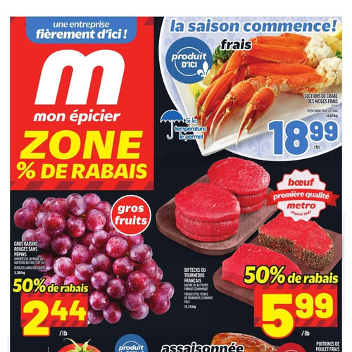 Metro - Page : 1 - Offres Exclusives chez Metro : Promotions Valables ...