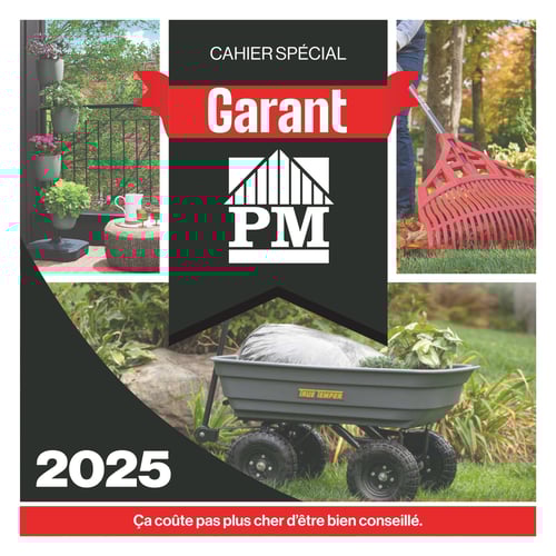 Patrick Morin - Cahier Spécial Garant Jardin - Page : 1 - Offres Printanières Exclusives ...