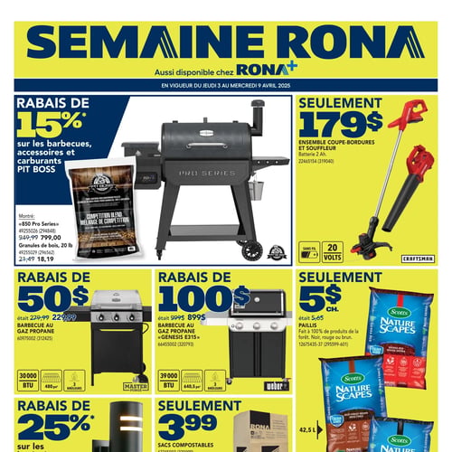 Rona - Page : 1 - Offres Exclusives chez Rona : Économisez du 3 au 9 ...