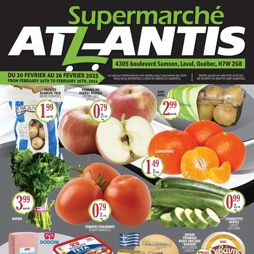 Supermarché Atlantis - Page : 1 - Offres Exclusives du 20 au 26 Février ...