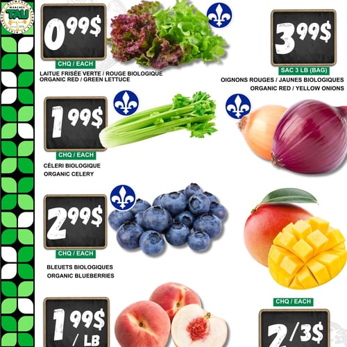 TAU Marché d'alimentation Naturelle - Biologique - Page : 1 ...