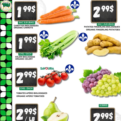 TAU Marché d'alimentation Naturelle - Biologique - Page : 1 - Découvrez ...