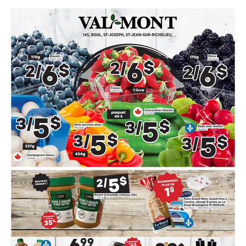 Valmont - Page : 1 - Ne manquez pas les offres exclusives du circulaire ...